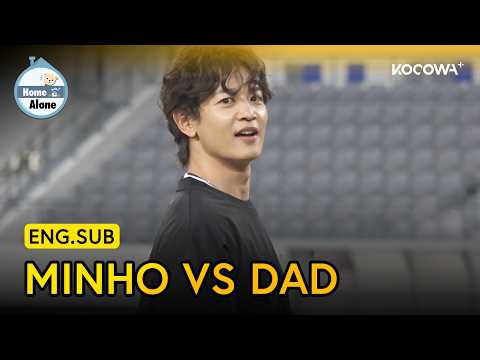 Minho vs His Dad in a Goalpost Showdown! ⚽ | Home Alone EP641 | KOCOWA+