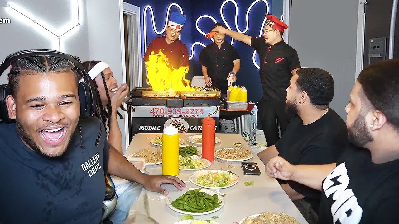 Fanum Orders Hibachi To The AMP House😂 - YouTube
