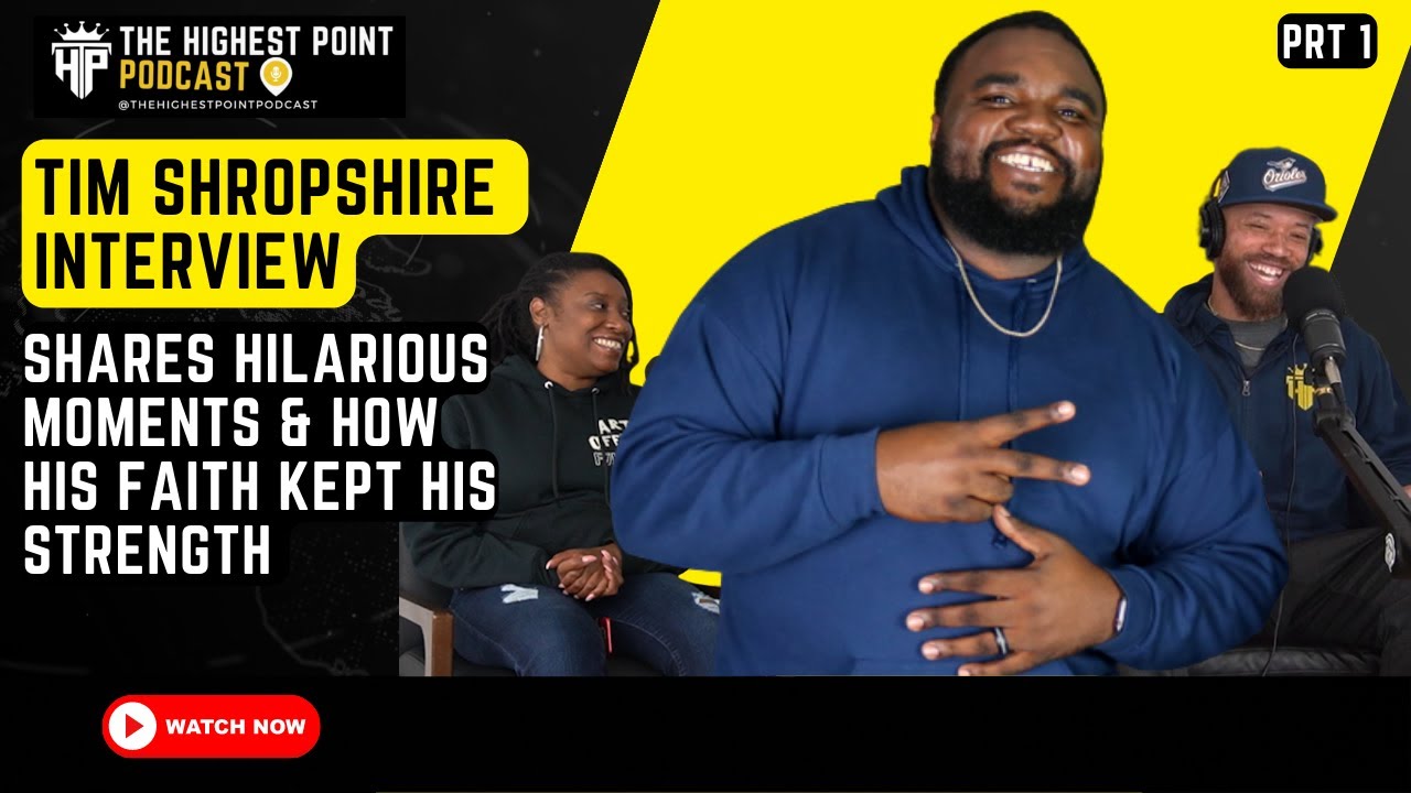 Tim Shropshire details comedy stand up, Deacon vs Pastor, hitting rock ...