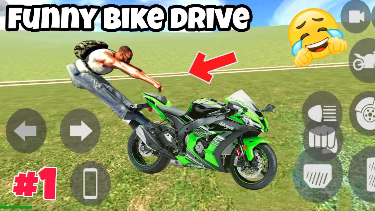 Indian bike & Car Simulator ;- funny bike drive : game play ( ghost ...