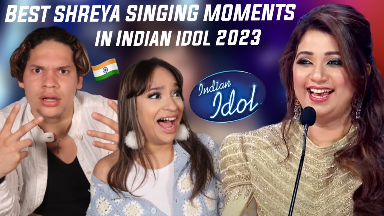 Waleska & Efra React to Indian Idol best moments ft Shreya Ghoshal, Kumar Sanu & Vishal Dadlani ...