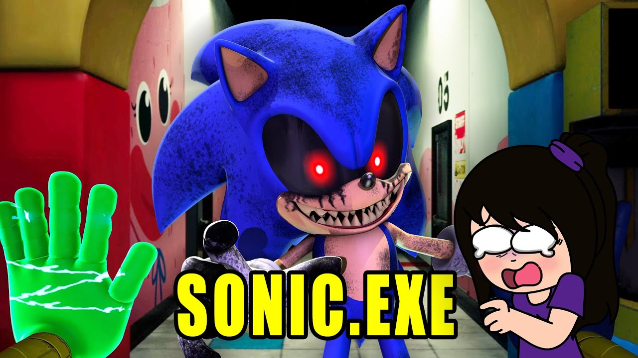 DESBLOQUEO A SONIC.EXE EN POPPY PLAYTIME | NUEVO PERSONAJE DE LA ...