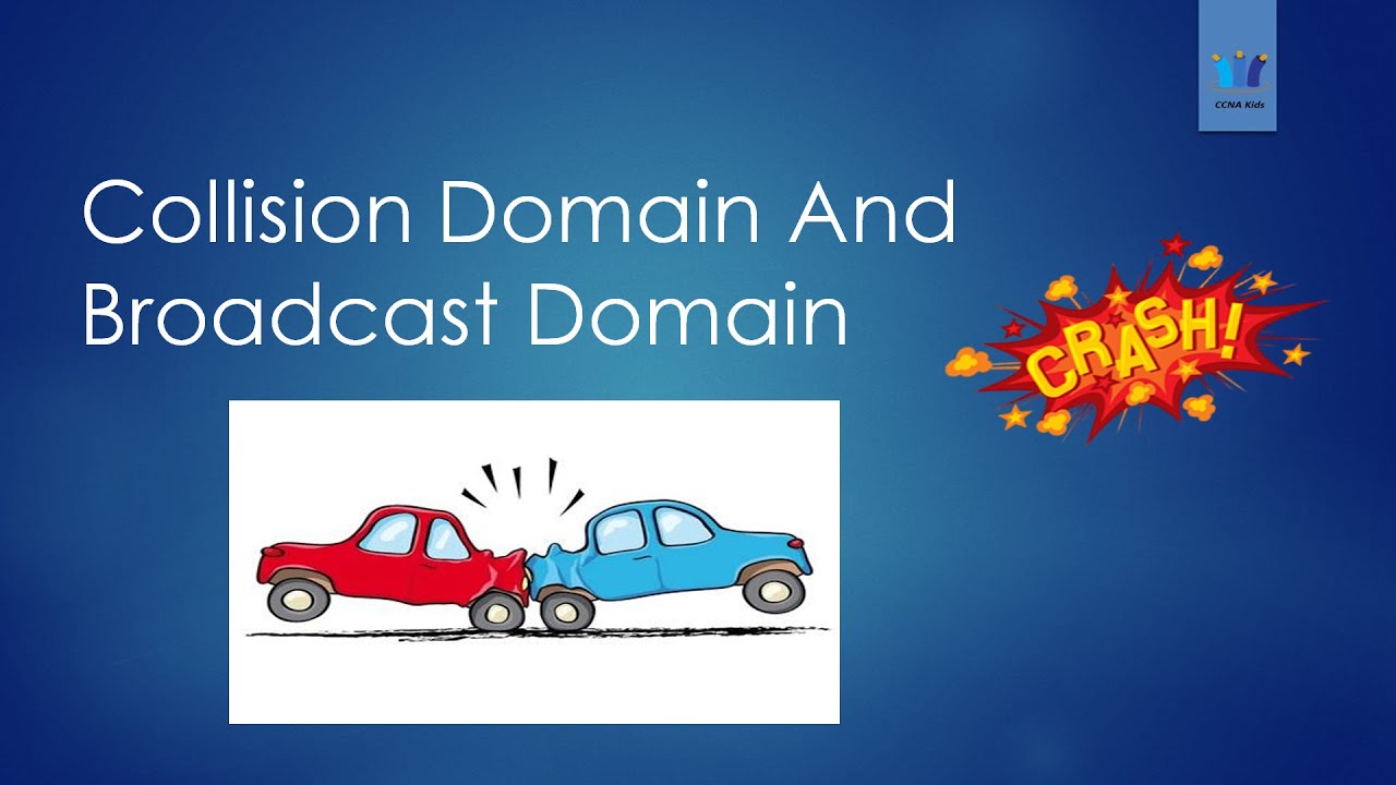 Collision Domain And Broadcast Domain - YouTube