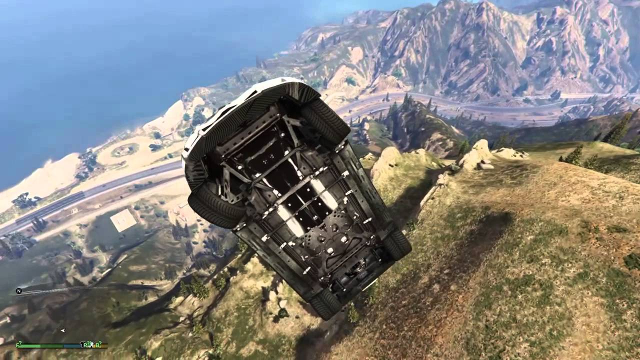 Gta 5 Cliff Jumps - YouTube