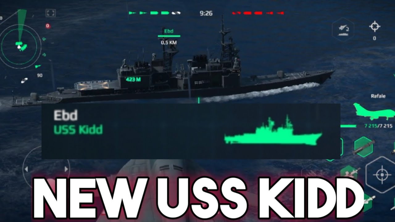 New Leak USS Kidd ~ Modern Warships - YouTube