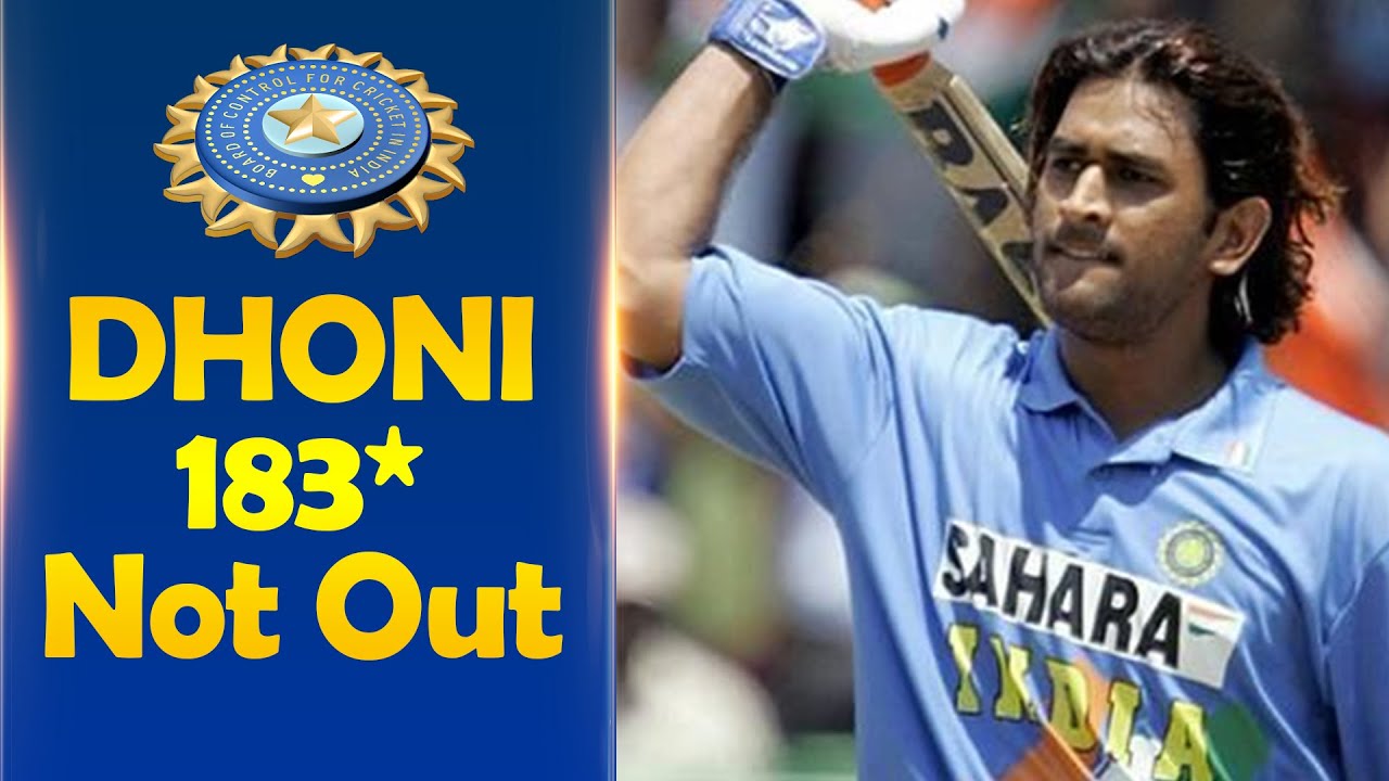 Dhoni massive run hit 183* Vs Sri Lanka | MS DHONI LEGEND - YouTube