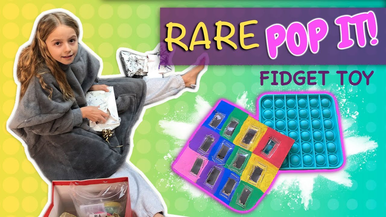 Homemade Rare Pop It Fidget Toy | How To Make Tutorial | Life Of Casey ...