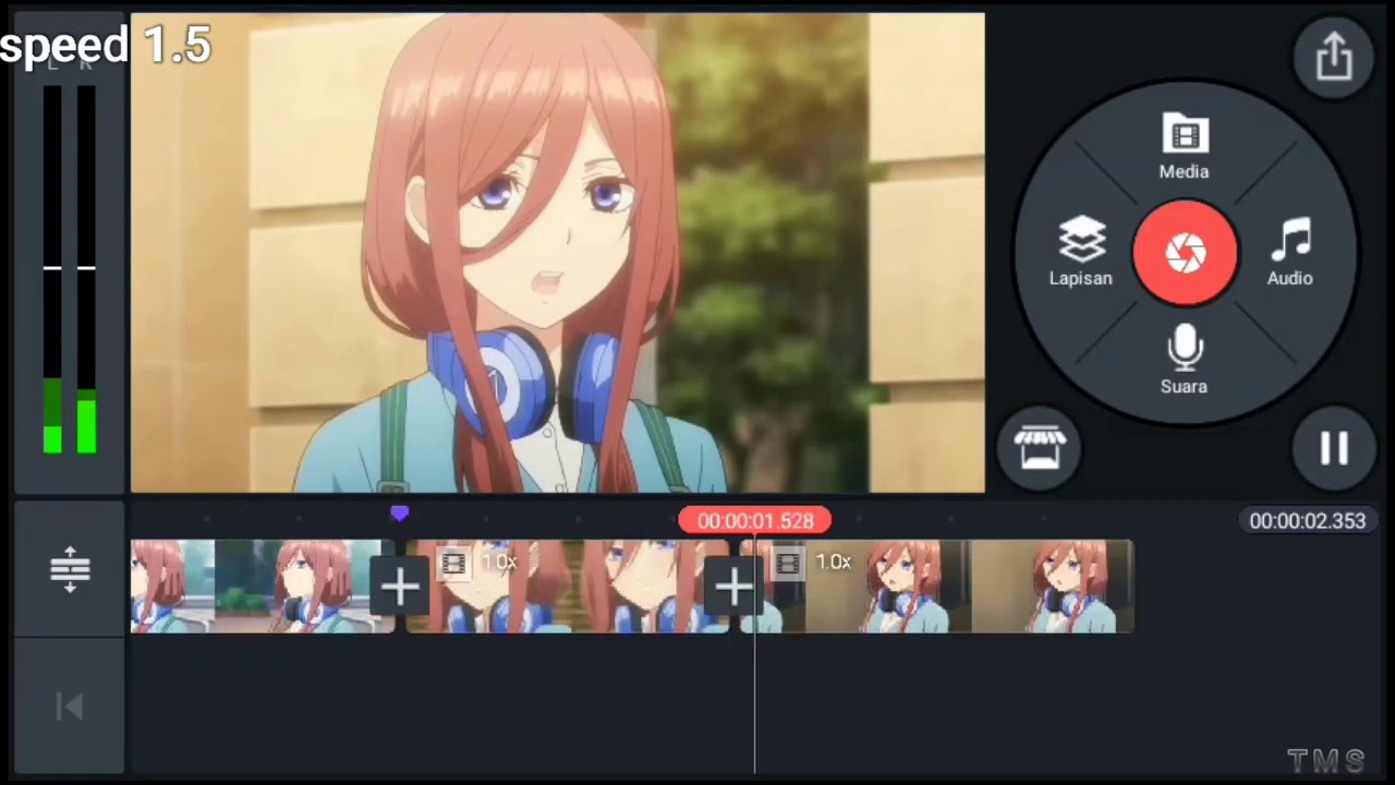 Tutorial beat AMV KineMaster [TMS] editing - YouTube