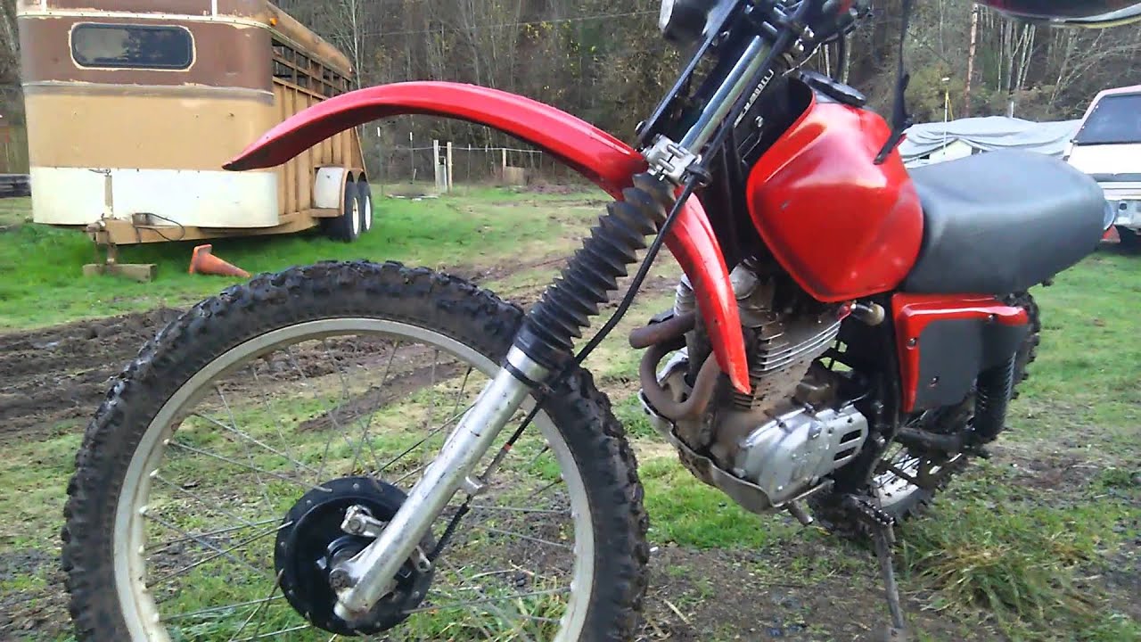 1979 HONDA xr 500 - YouTube