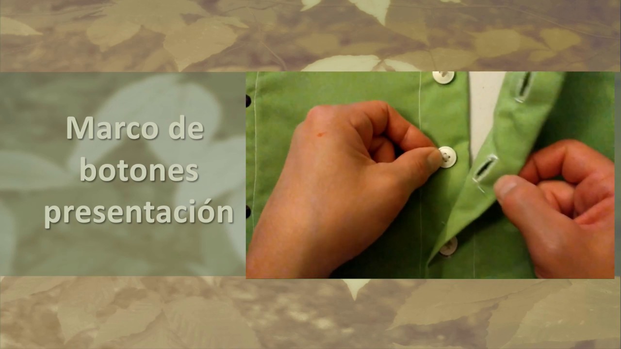 Montessori: marcos de broches y botones - YouTube