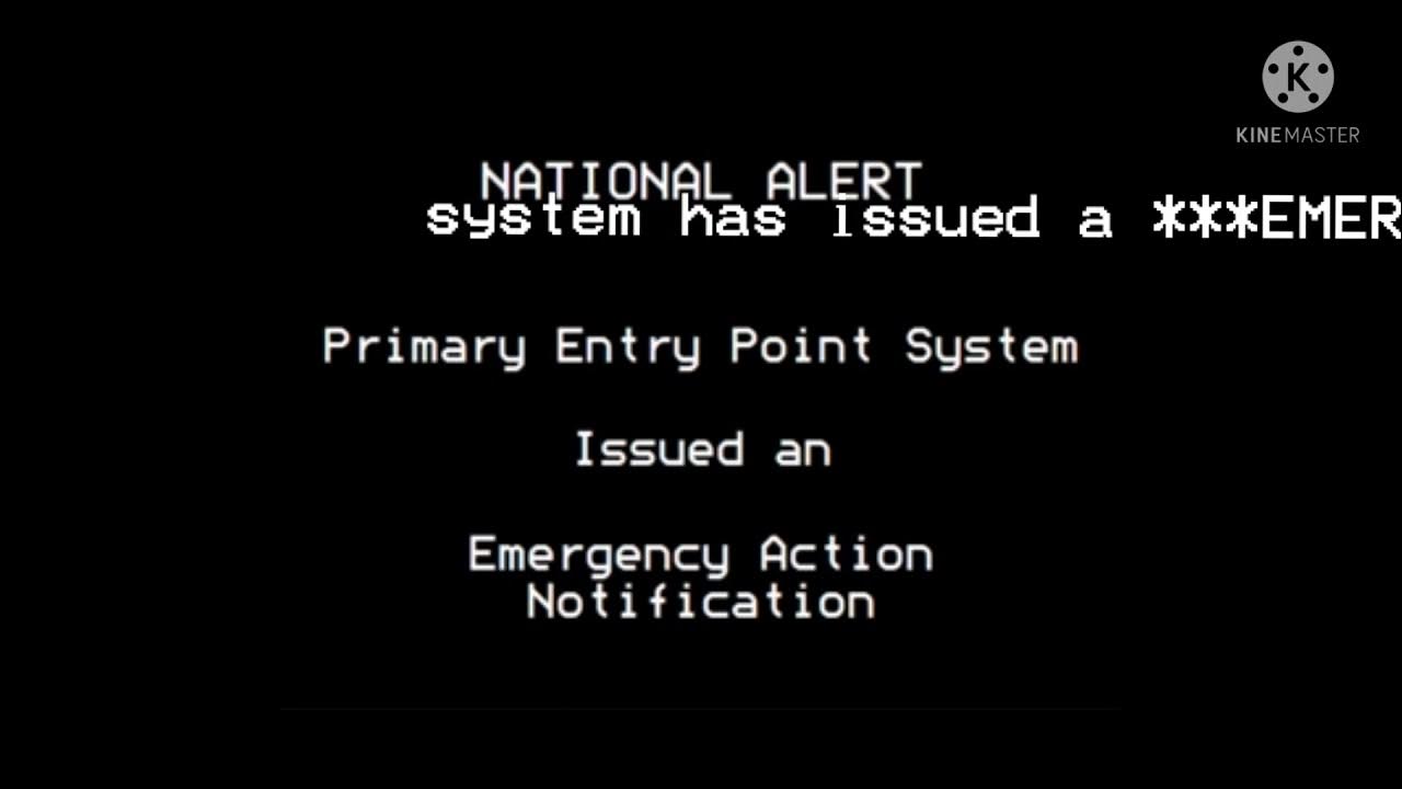 emergency action notification screen free to use - YouTube