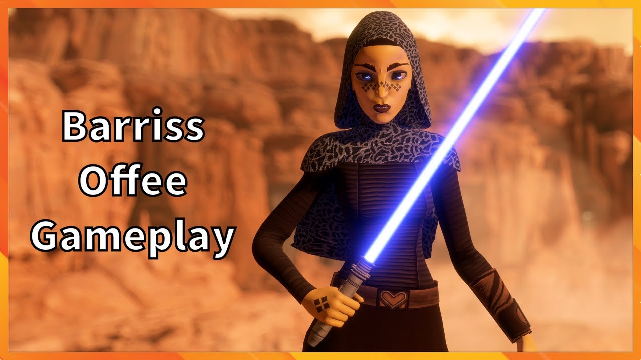 Barriss Offee Gameplay Star Wars Battlefront 2 - YouTube