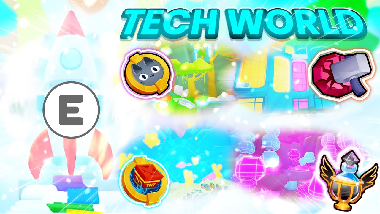💻🥳 EVERYTHING *NEW* in HUGE TECH WORLD UPDATE in Pet Simulator 99 ...