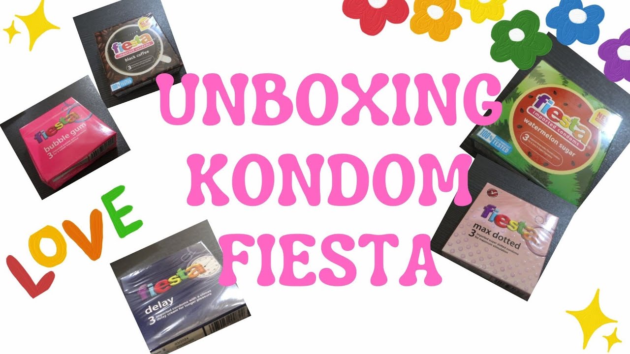 Unboxing Kondom Fiesta Rasa Terbaru - YouTube