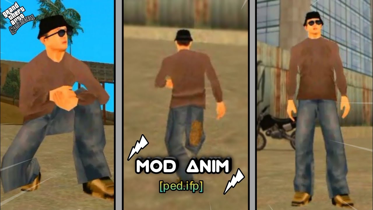 [SHARE] MOD ANIM (ped.ifp) KEREN SUPPORT SAMP - YouTube