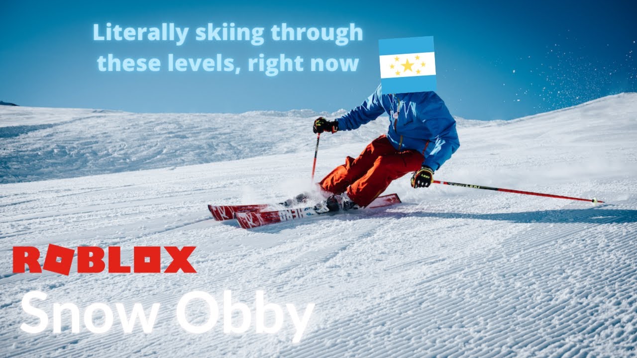 Siding on ice | Roblox Snow Obby! - YouTube