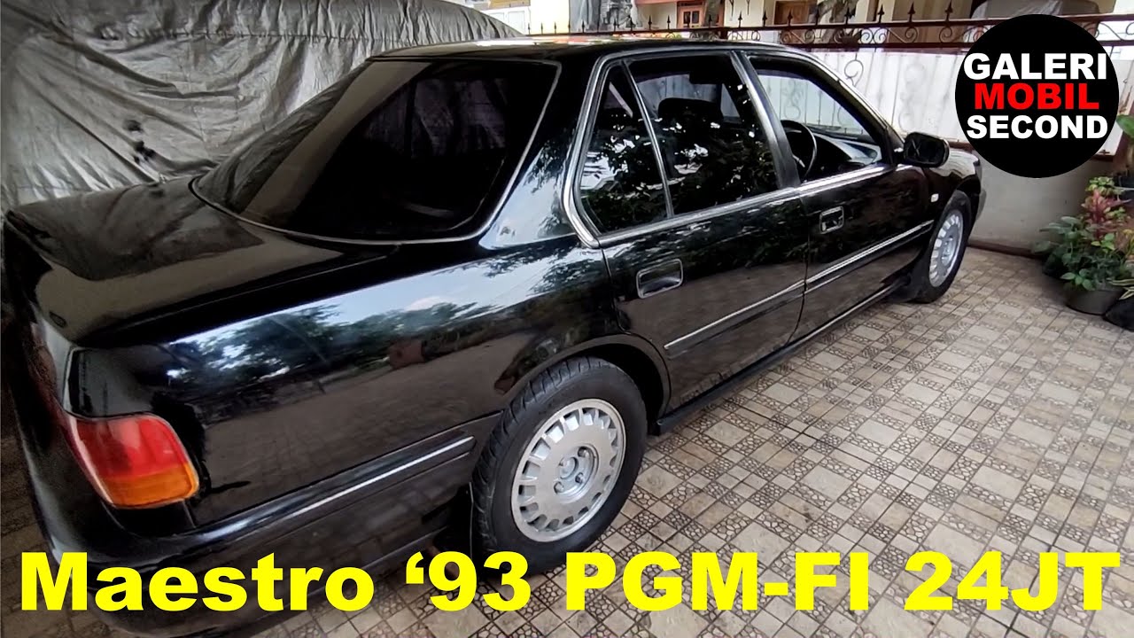 24JT Honda Accord Maestro 1993 PGM-FI - YouTube