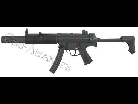 обзор оружия MP5SD6 - YouTube