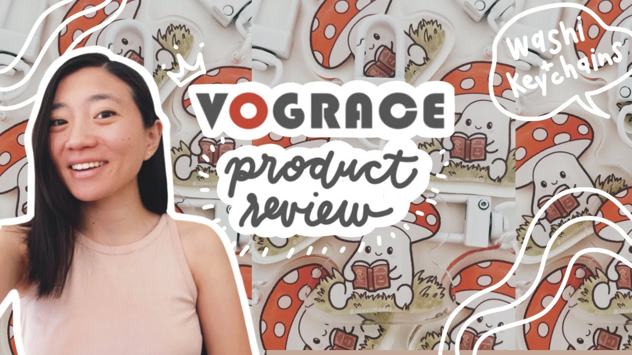 Vograce Product Review! Seenee Scribbles • New Washi Tape and Acrylic ...
