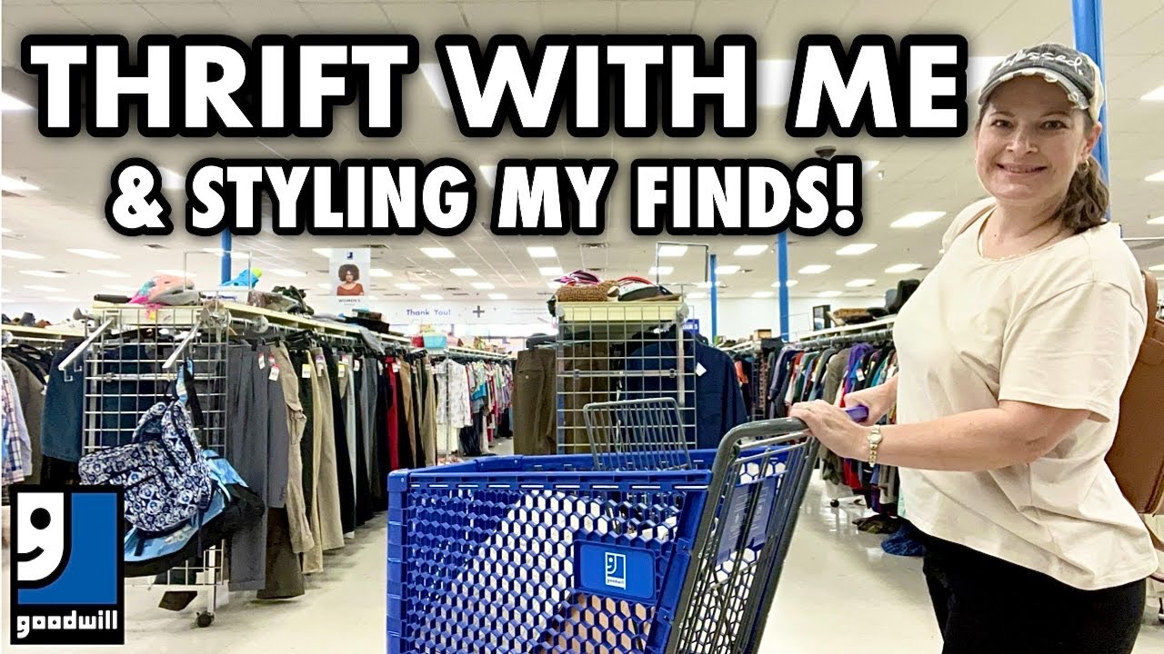 Thrift Store Shopping • Thrifting Home Decor at Goodwill! Thrift Store ...