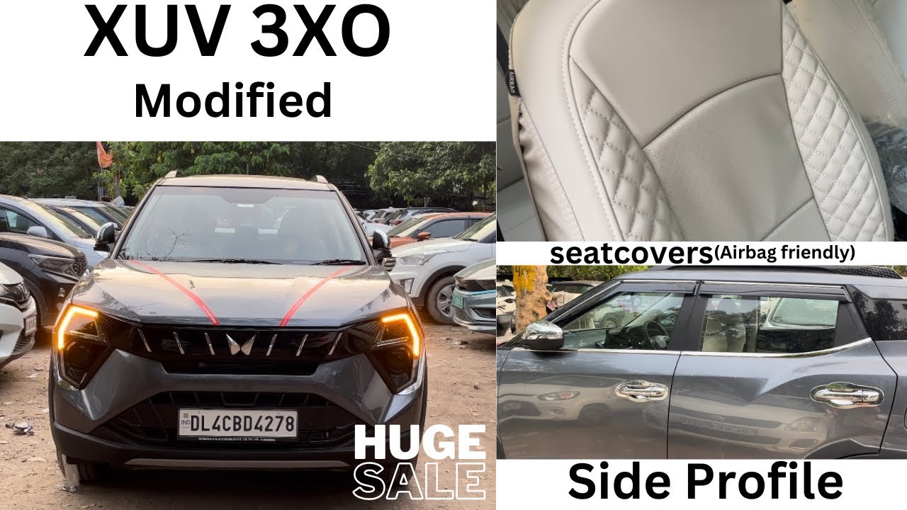 XUV 3XO modified | XUV 3X0 modified | XUV 3XO SeatCovers and floor ...