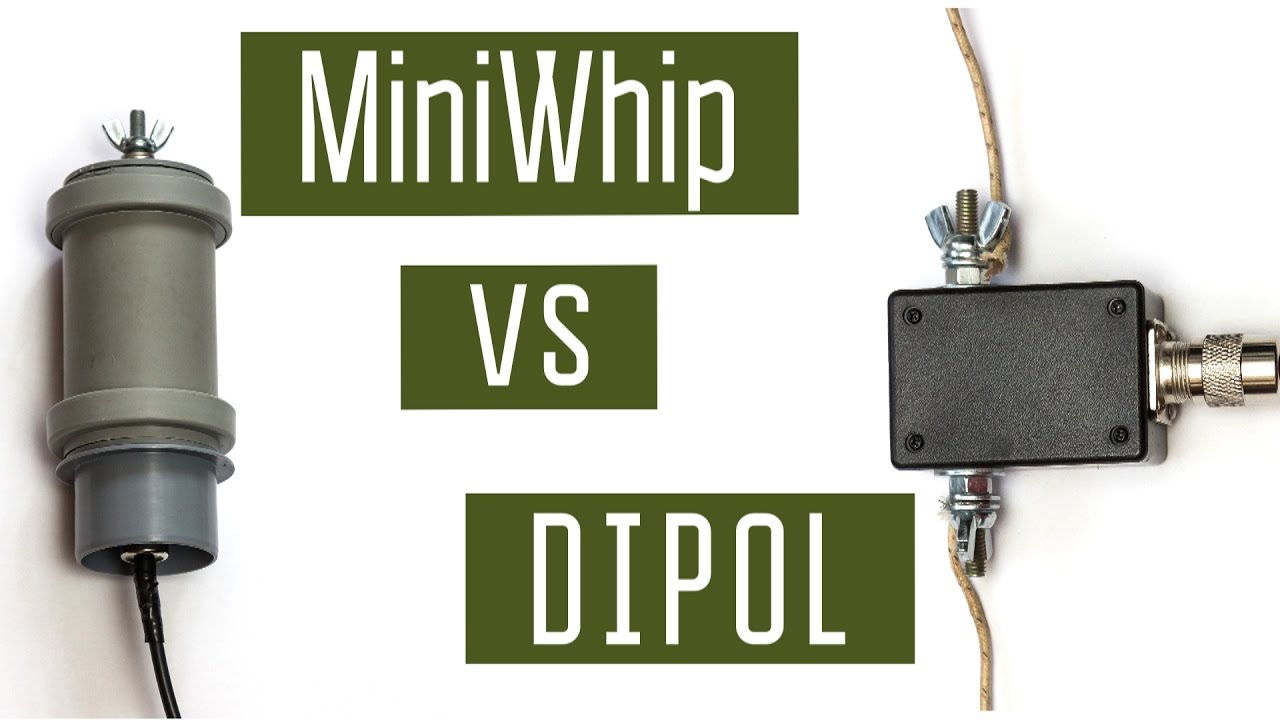 MiniWhip vs Dipol. Сравнение работы антенны MiniWhip и диполь на ...