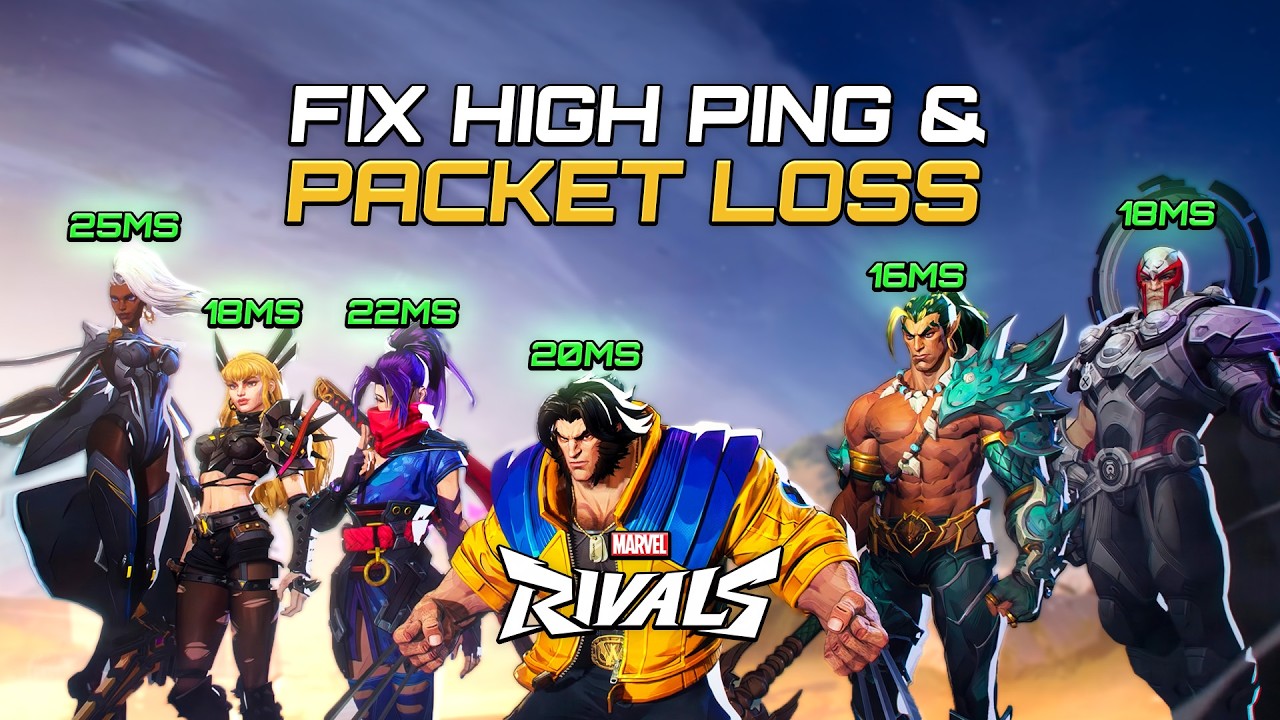 How to Fix Packet Loss and Lag in Marvel Rivals | Netduma R3 Guide ...