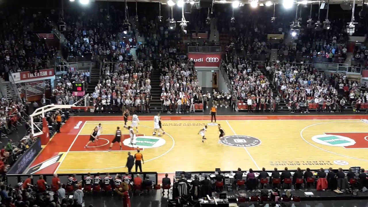 Audi Dome Basketball Bayern München vs. Milano - YouTube