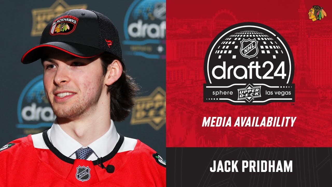 Jack Pridham's first interview as a Blackhawk | Chicago Blackhawks ...