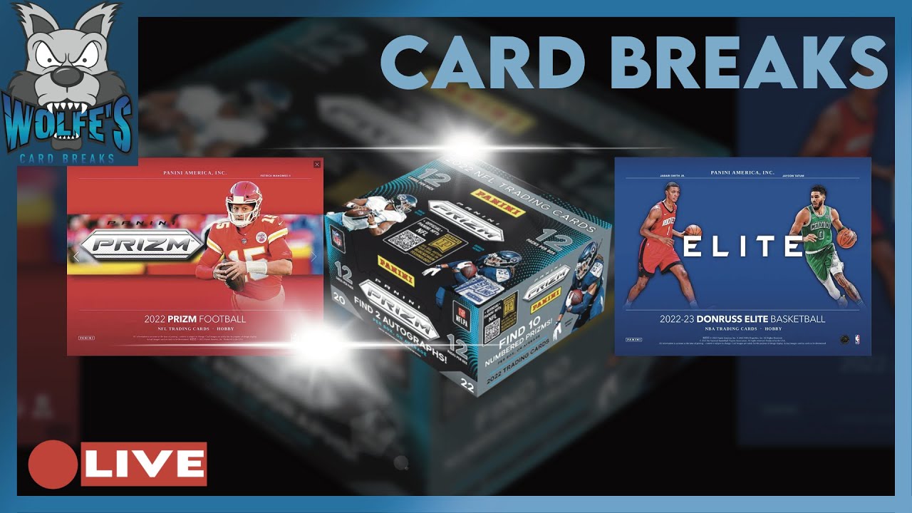 Wolfe's Card Breaks Live Group Breaks - YouTube