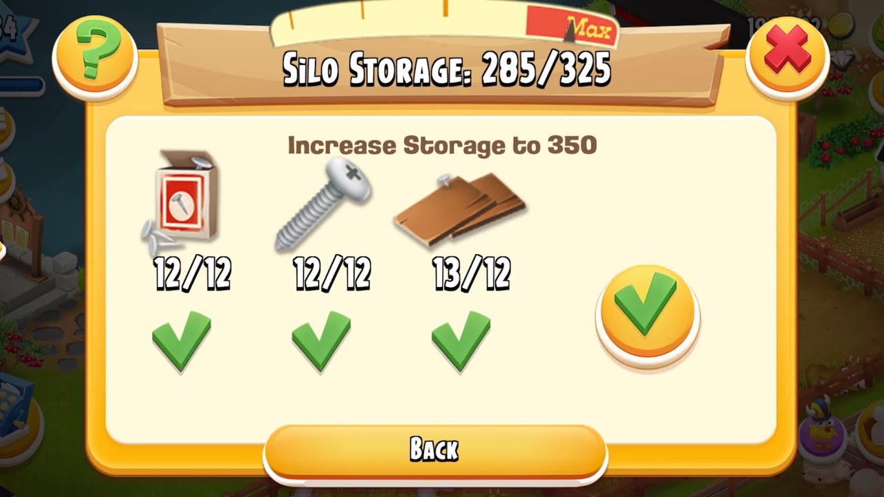 Silo Upgrade 350 | Hay Day Gameplay | Baby Farm Level 34 🌅 - YouTube
