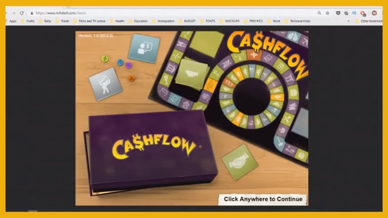 How to Win Cash Flow Game under 5 minutes Created by Robert Kiyosaki ...