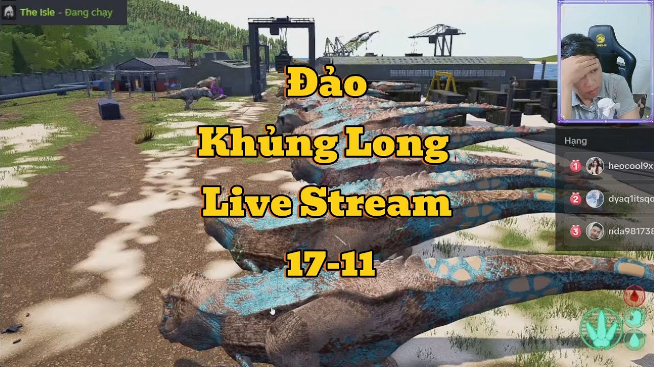 Đảo Khủng Long | Live Stream 17-11 - YouTube