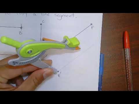 Geometry A Copy a Segment Double and Triple - YouTube