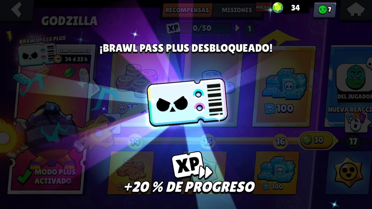 BRAWL PASS PLUS TEMPORADA 26 | Brawl Stars - YouTube