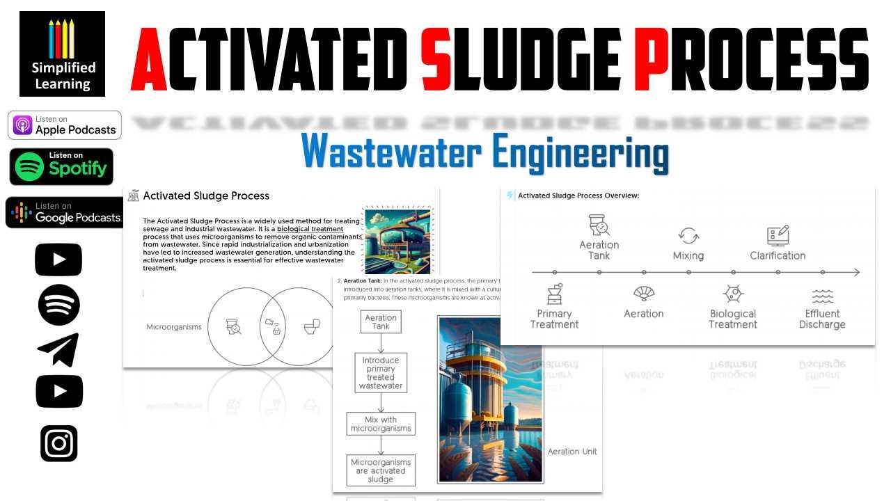 Activated Sludge Process Explained | Wastewater Engineering | Civil ...