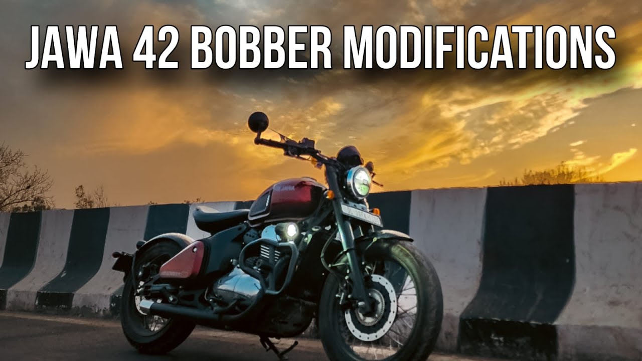 Jawa 42 Bobber Modifications #vlog #dailyvlog - YouTube