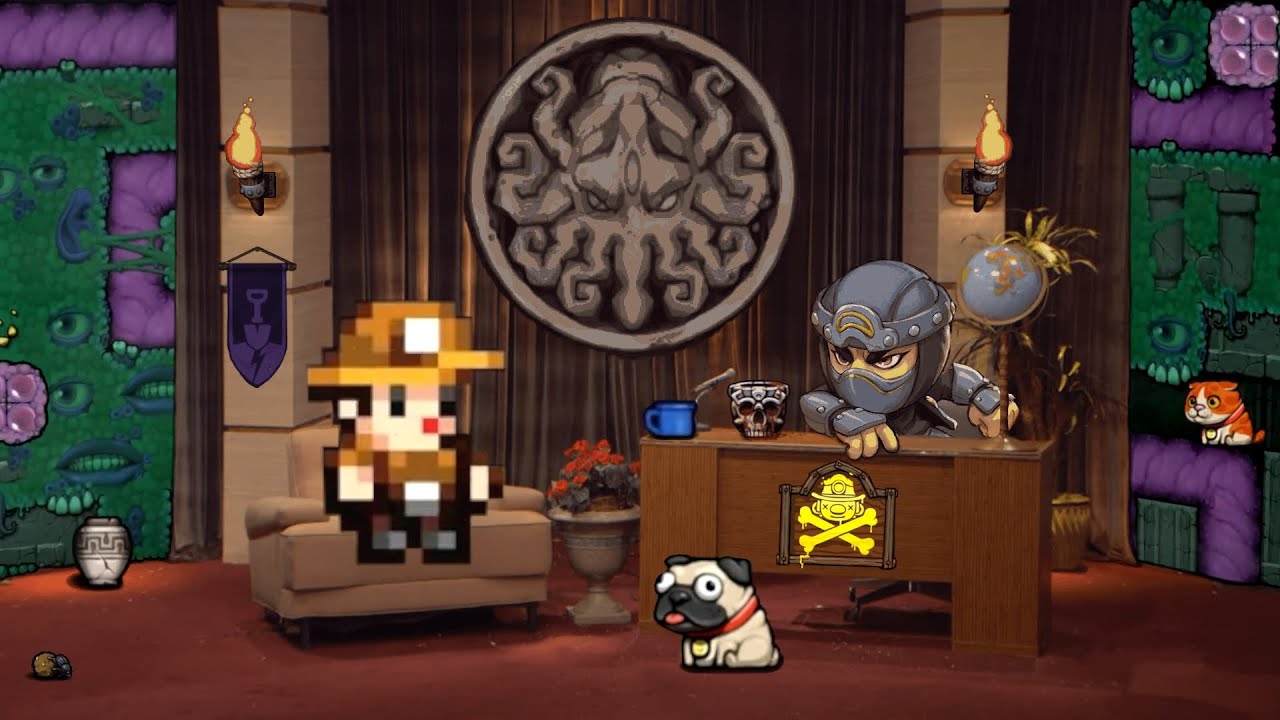 Spelunky 2 - Catching up with Classic Guy 2/2 - YouTube