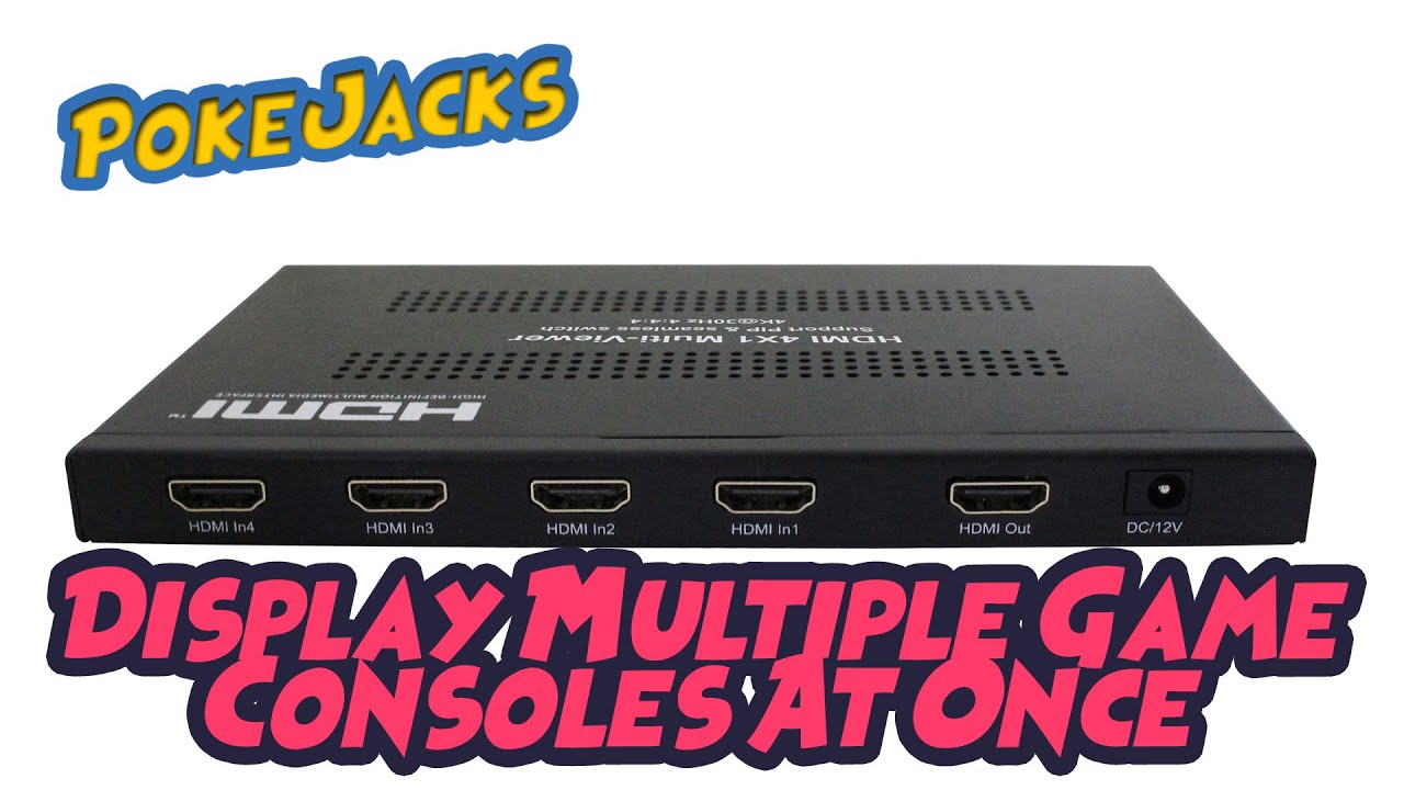 How To Display Multiple Game Consoles With 1 Capture Card (Nintendo ...