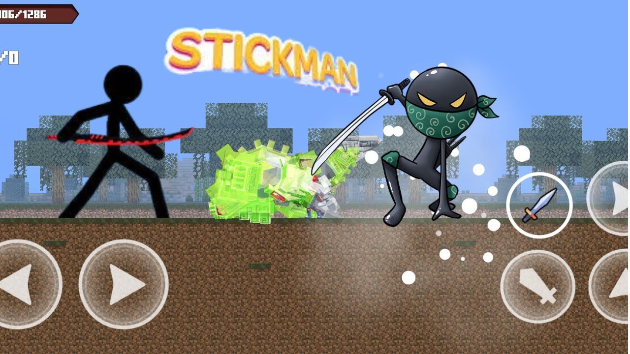 GAME STICKMAN TOP1 “Stickman Survival Sinh tồn trong hoang dã” - YouTube