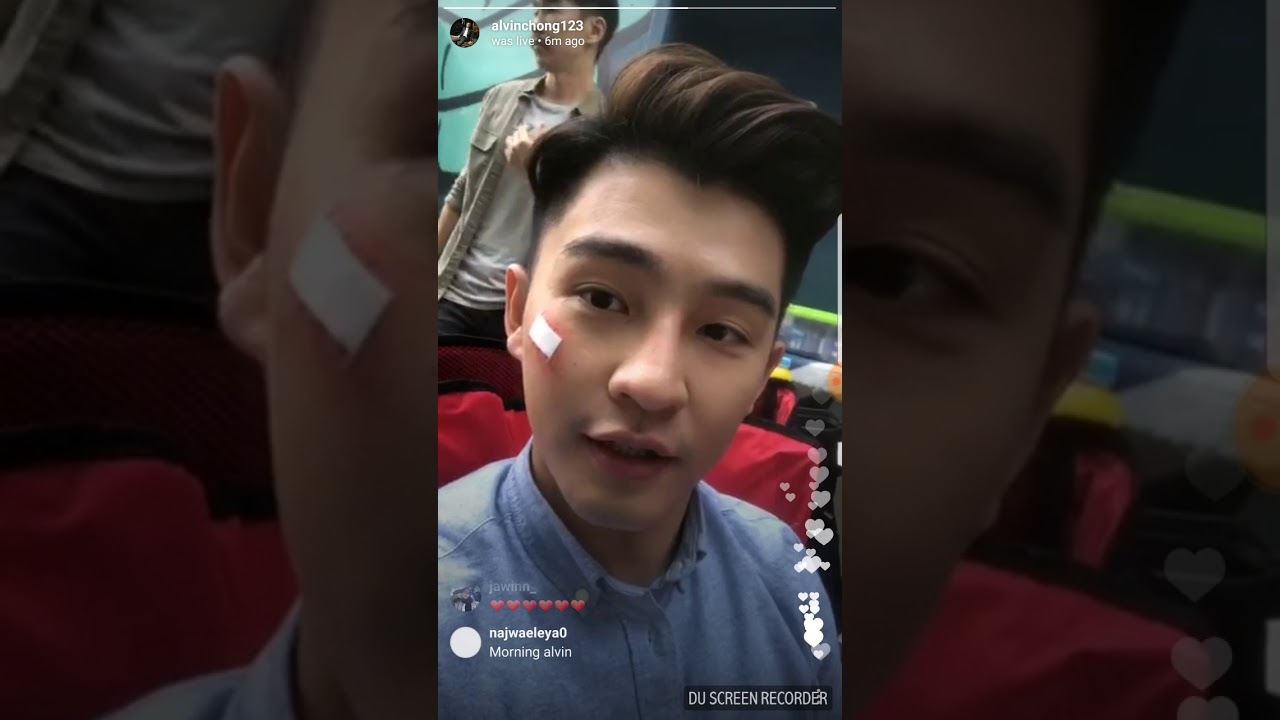 Instagram live with Alvin Chong - YouTube