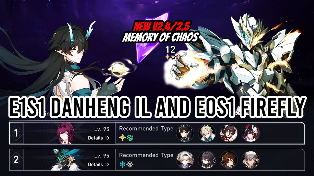 E1S1 Dan Heng IL Hyper and E0S1 Firefly Superbreak - v2.4/2.5 MoC 12 | Honkai Star Rail - YouTube