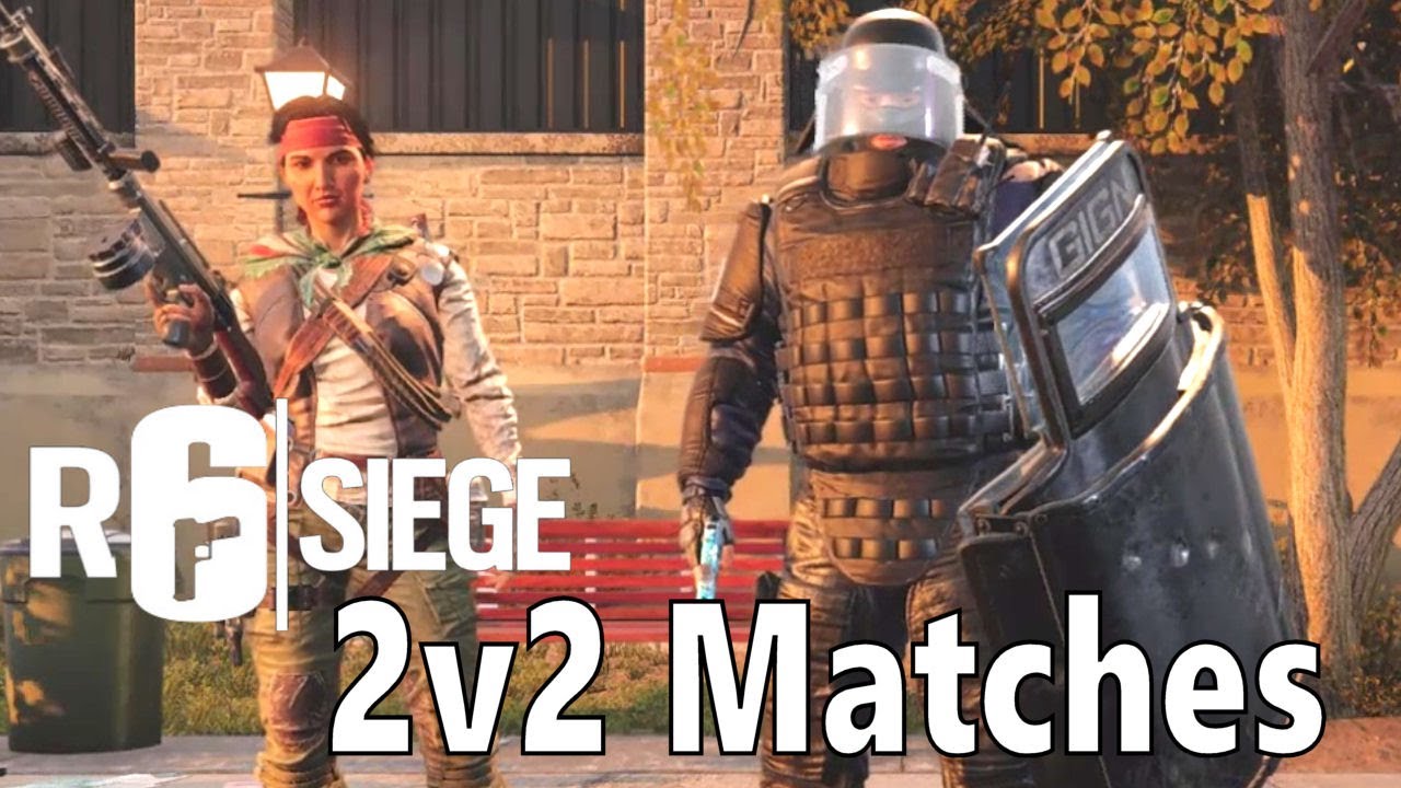 R6 SIEGE 2v2 match with Ben and Harry - YouTube