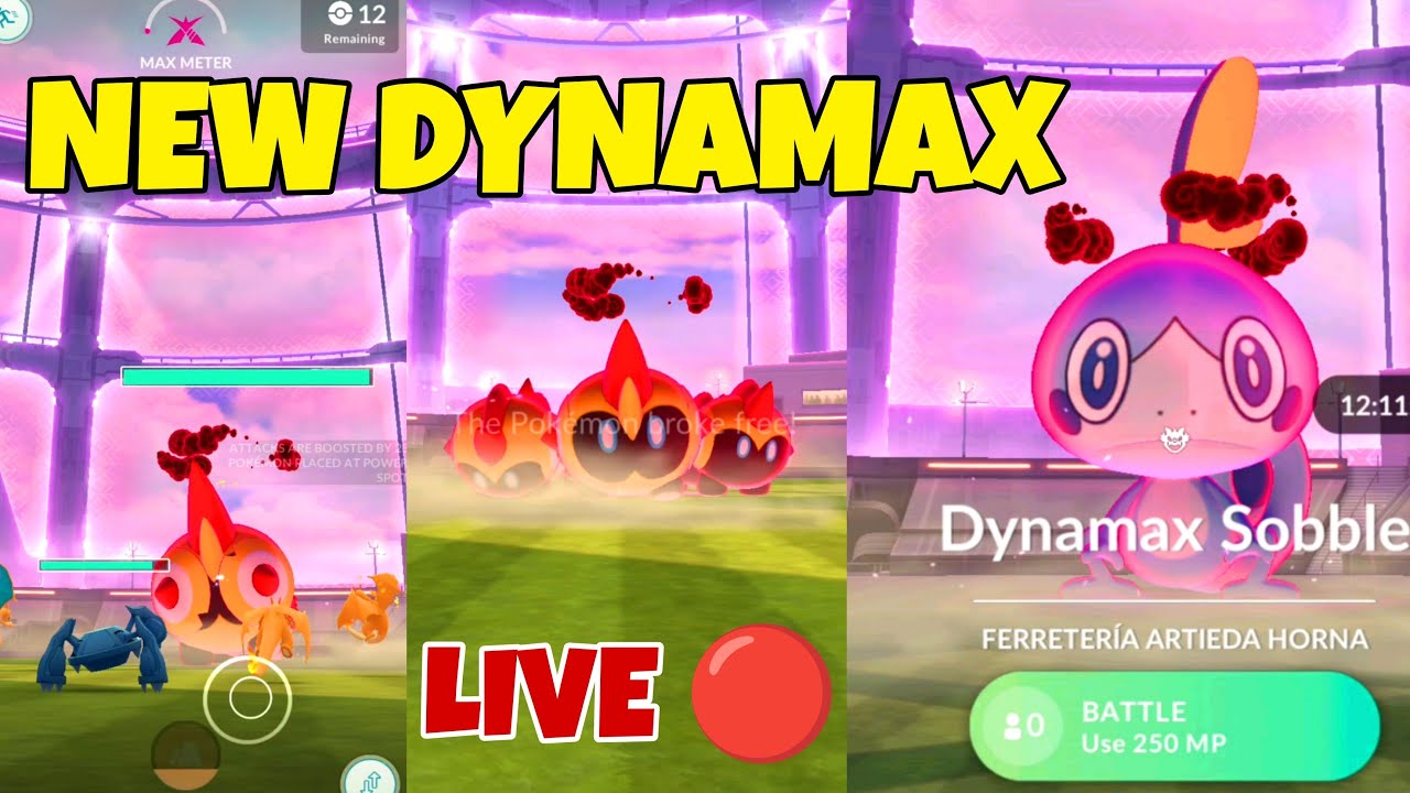 New Dynamax Battle 🔴 LIVE In Pokémon Go Road To 50K Family ️ - YouTube