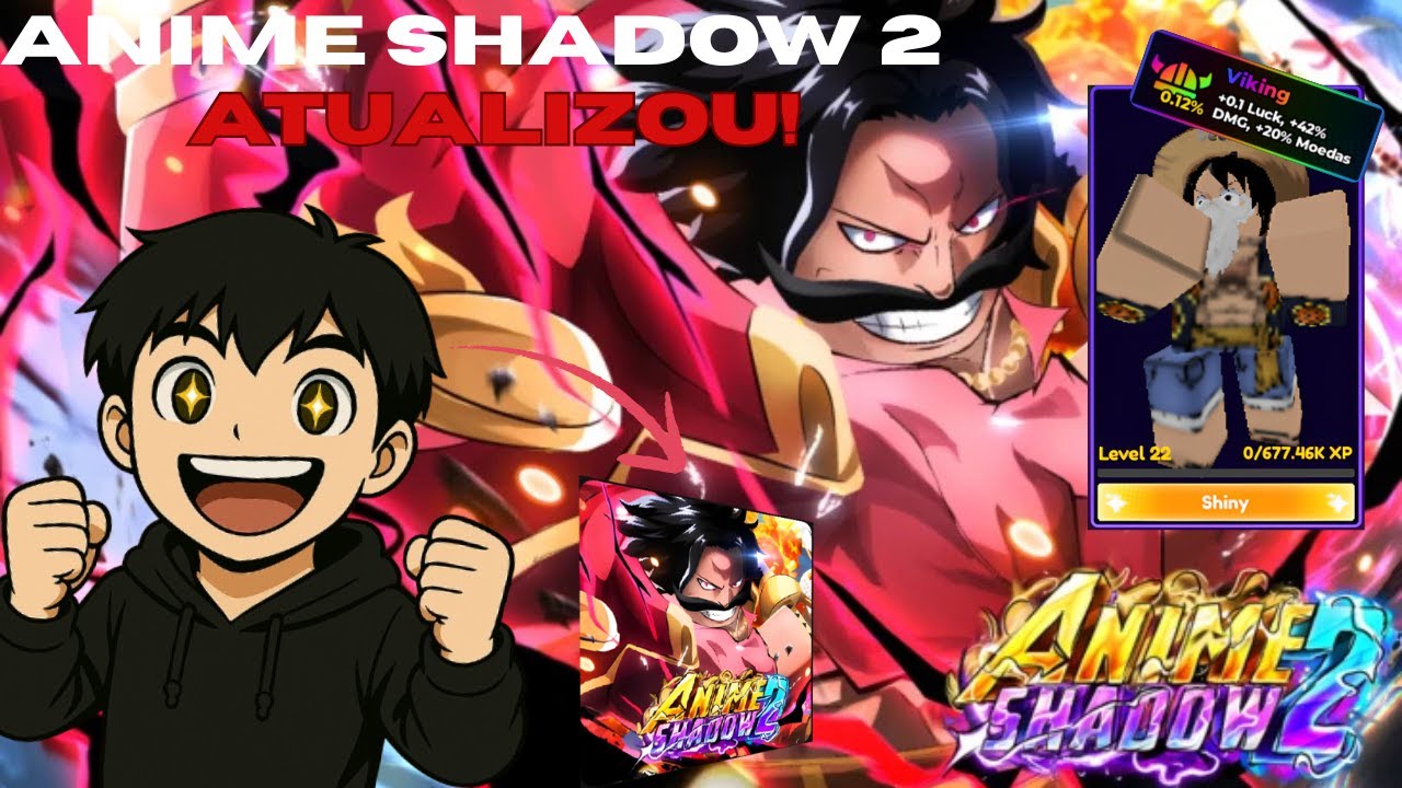 ANIME SHADOW 2 ATUALIZOU E GIREI POR 40H + COMO PEGAR MIHAWK E NOVA ...