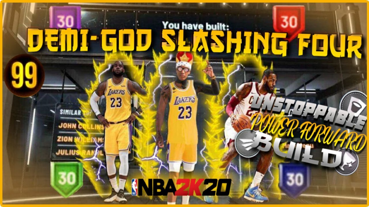 UNSTOPPABLE Demi-God Slashing Four Build Video/Tips BEST POWER FORWARD ...