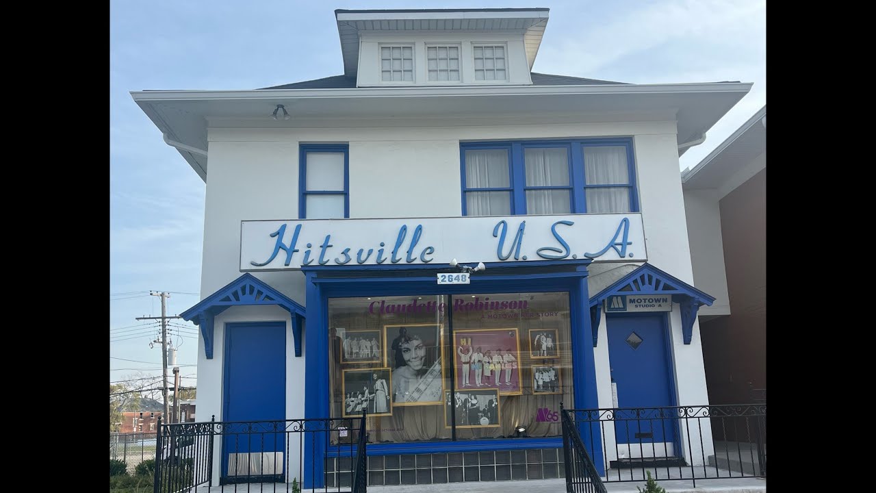 Checking Out The Stevie Wonder Mural & Visited Hitsville U.S.A. Home Of ...