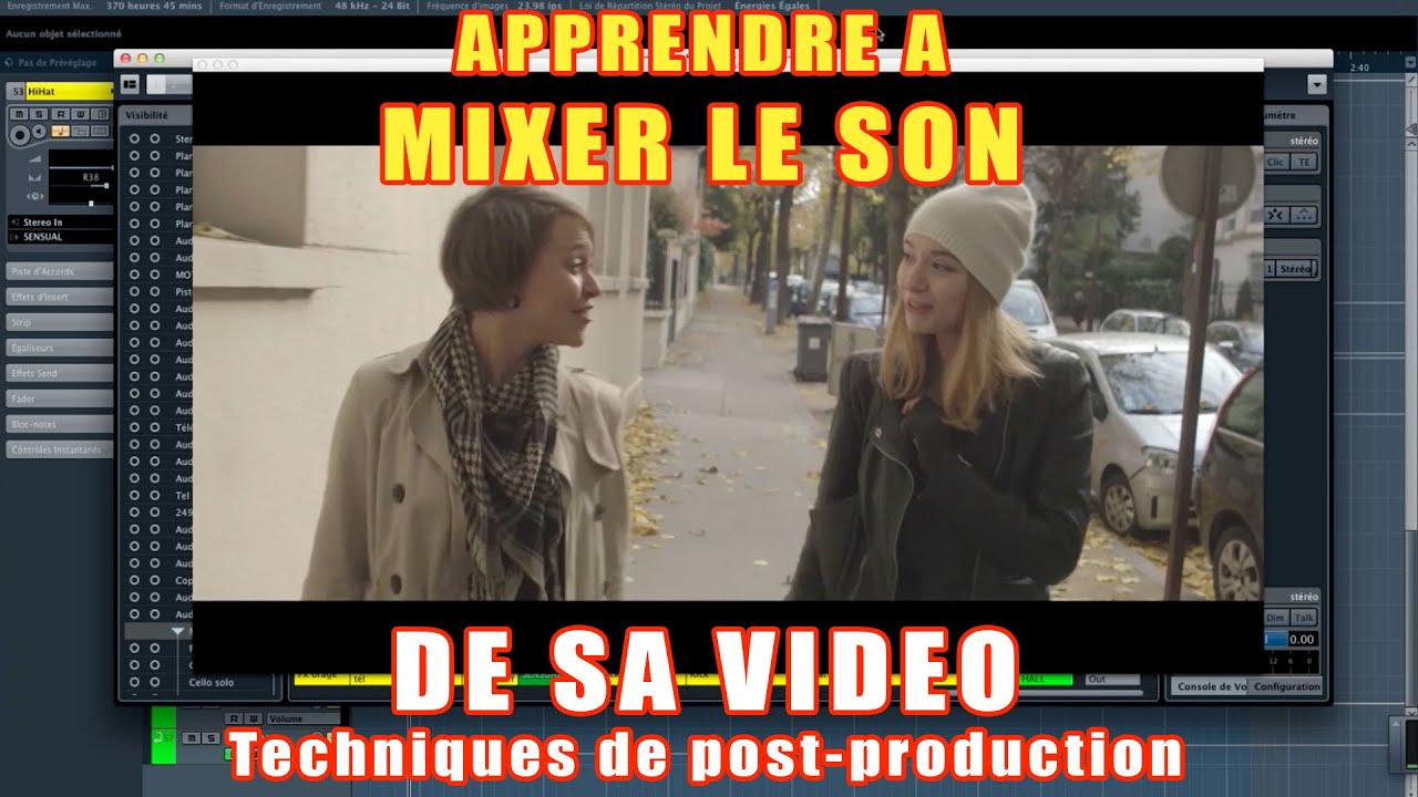 Tutoriel sur les techniques pro de mixage audio de son film, court ...
