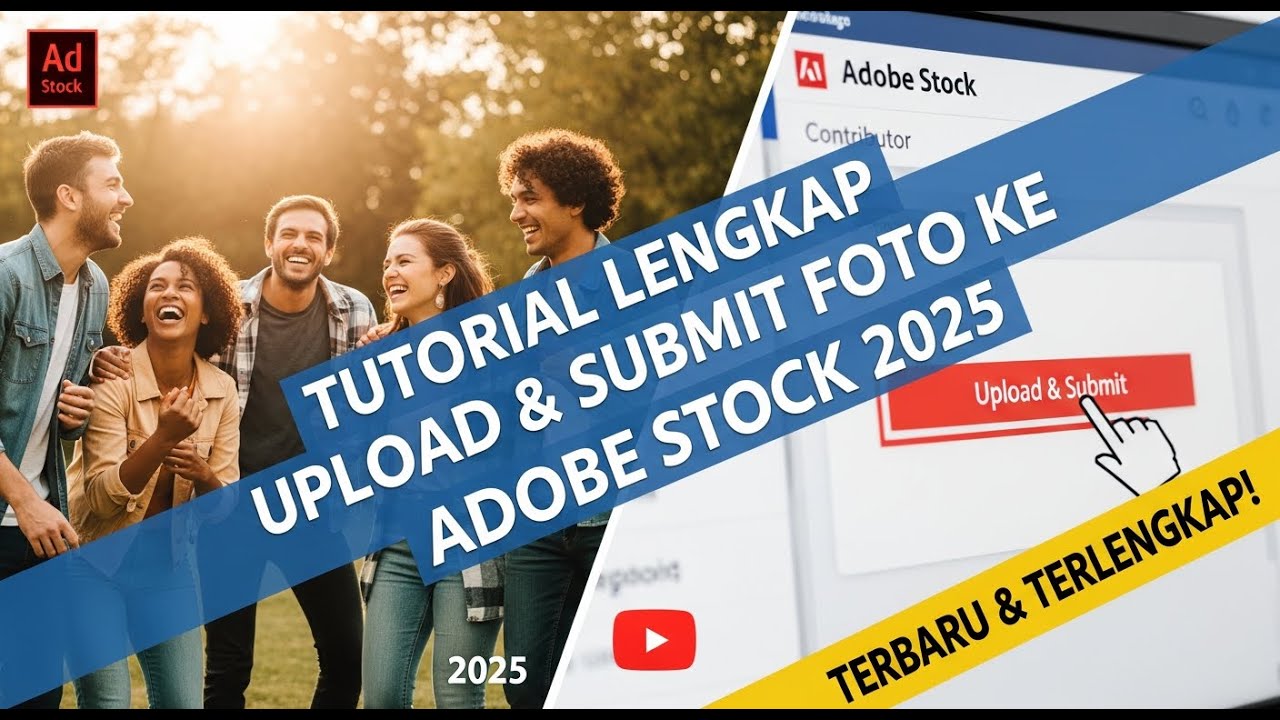 Tutorial Lengkap Upload & Submit Foto ke Adobe Stock 2025 - YouTube
