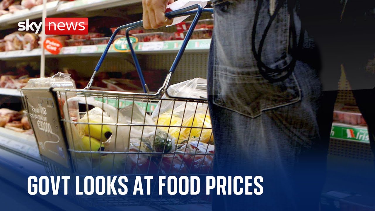 Government considers food price cap to bring down rising costs - YouTube